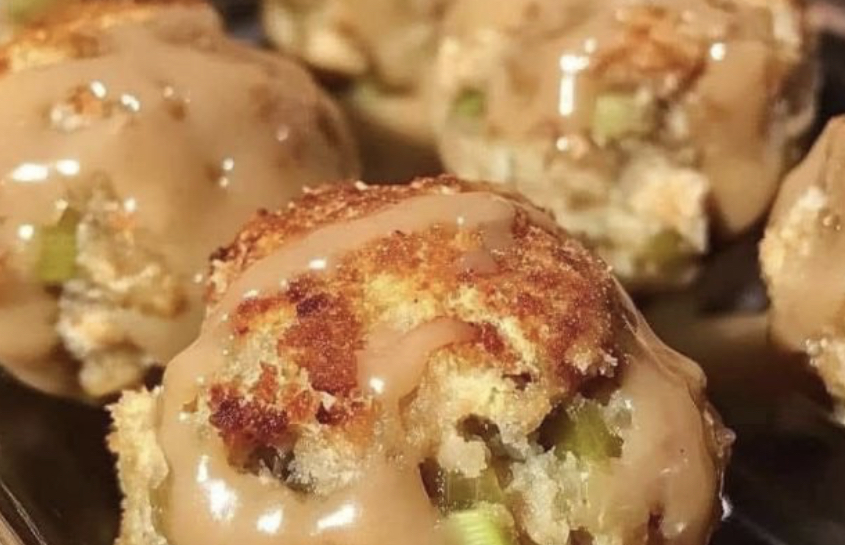 Leftover Turkey Stuffing Balls (Crispy Holiday Comfort Bites) – flavor ...
